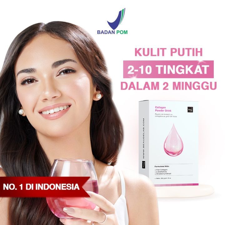 Jual BEAUDELAB Collagen Drink [250gr] Minuman Kolagen Pemutih Badan Cepat - Premium Collagen ...
