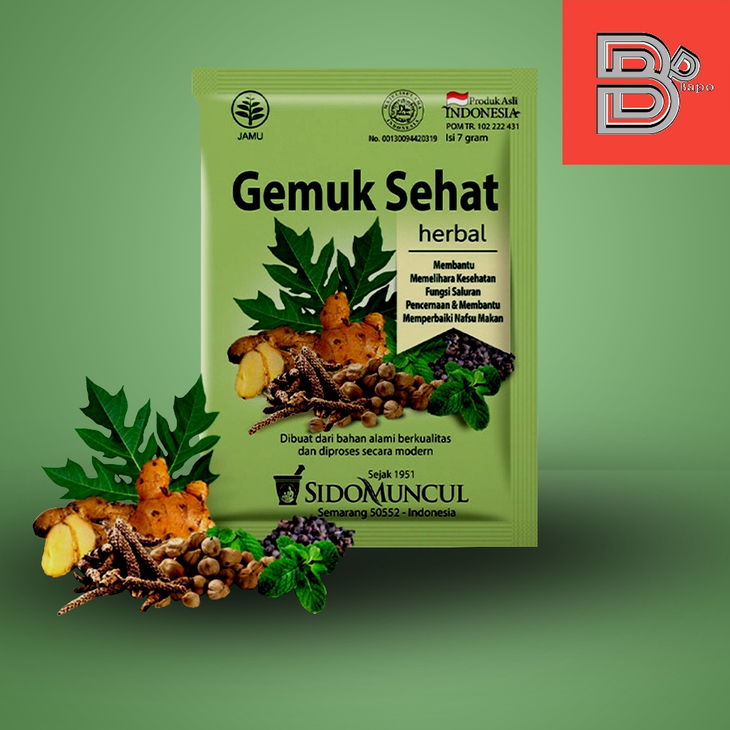 Jual JAMU GEMUK SEHAT | Shopee Indonesia