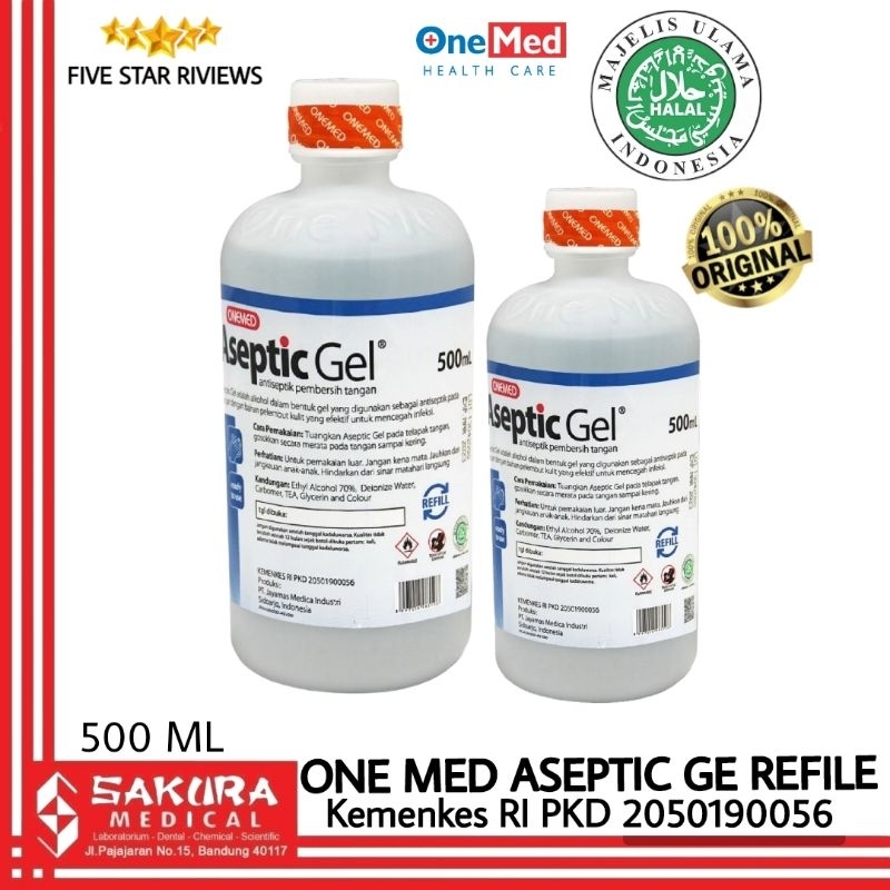 Jual aseptic gel Refile/500ml | Shopee Indonesia
