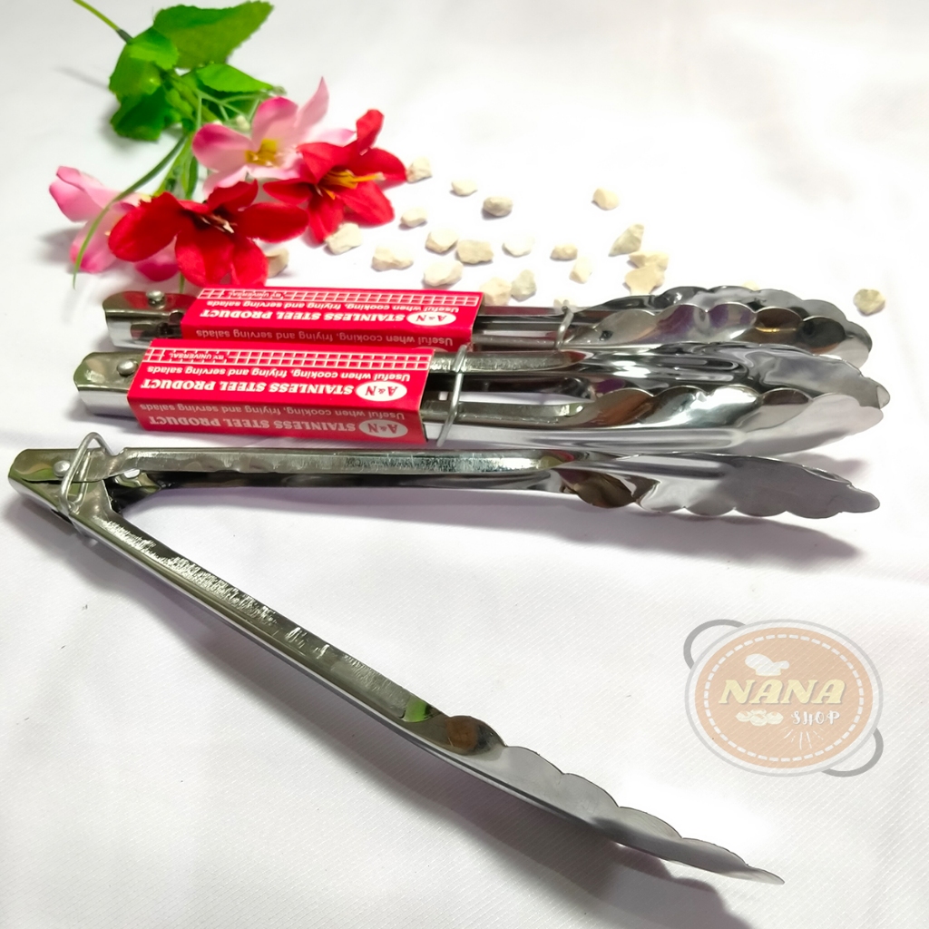 Jual PENJEPIT MAKANAN / PENJEPIT GORENGAN / PENJEPIT KUE / PENJEPIT ...