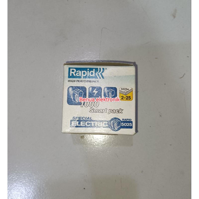 Jual Promo Refile Staples Otomatis Rapid Supreme Electric Stapler 5025E ...