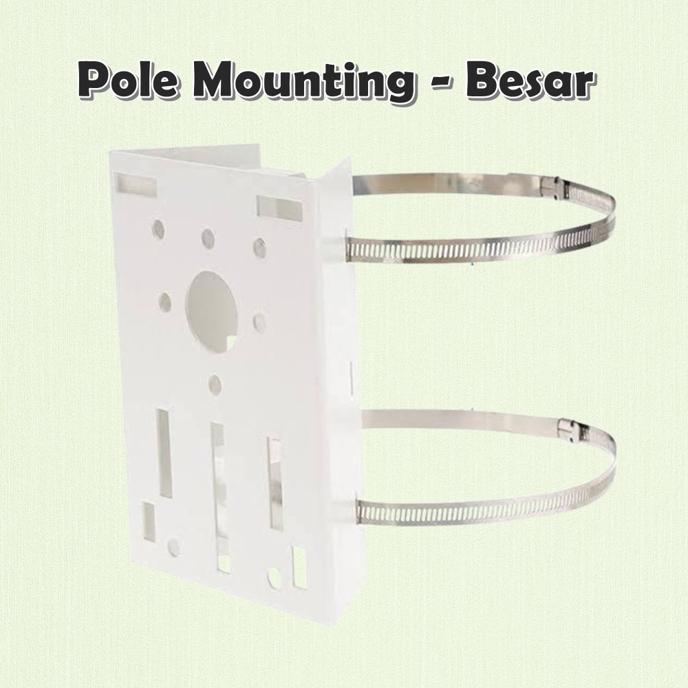 Jual Bracket CCTV Pole Mounting / Bracket Tiang Besar Trinity | Shopee ...