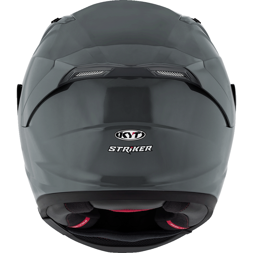 Jual HELM KYT STRIKER PLAIN - GORILLA GREY GLOSSY (VISOR CLEAR ...