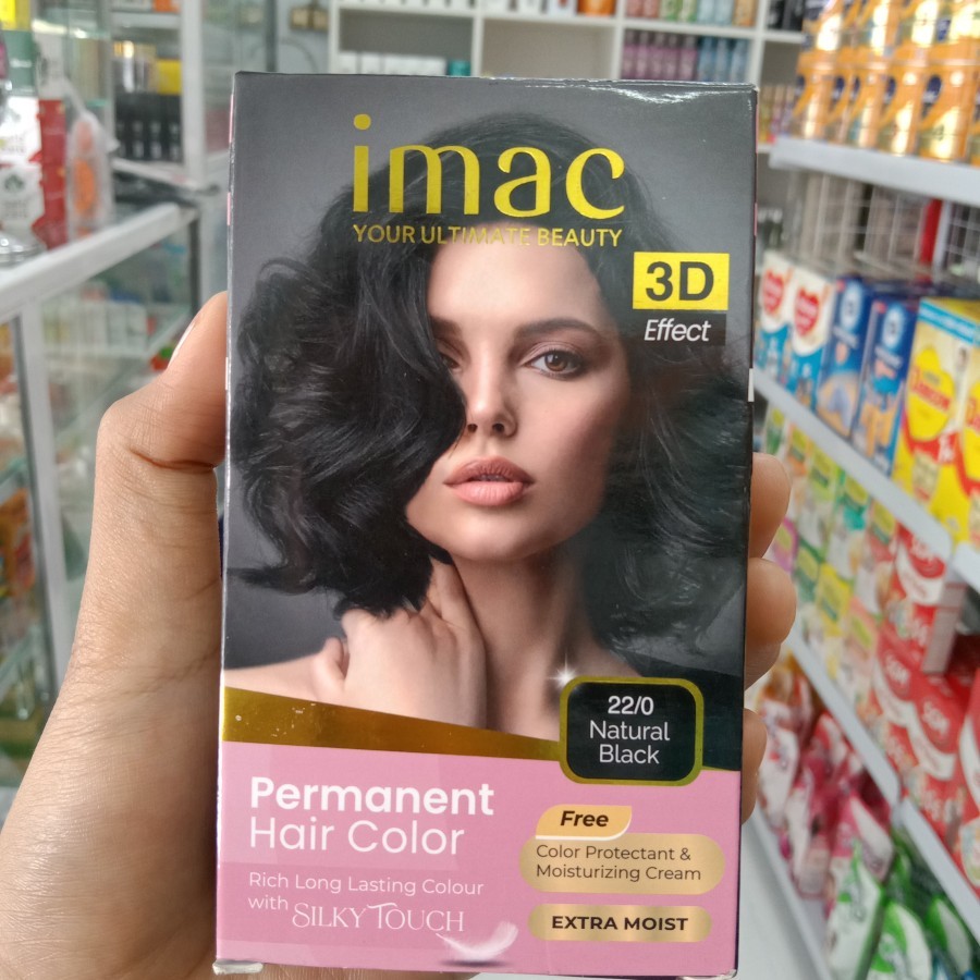 Jual IMAC Semir Rambut IMAC Permanent Hair Color/Pewarna Rambut/Imac ...