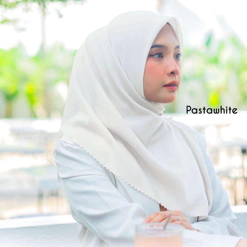 Jual hijab voal paris premium lasercut jumbo/jilbab sekolah/kerudung sekolah/segiempat jumbo ...