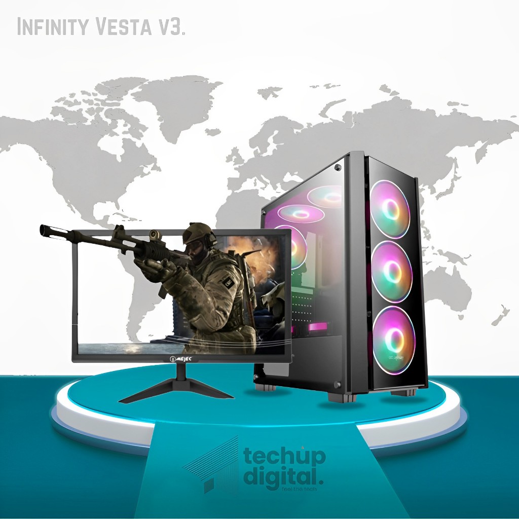 Jual pc gaming murah full set Core i5 G6 VGA 4GB Ram 8GB Siap Pakai ...