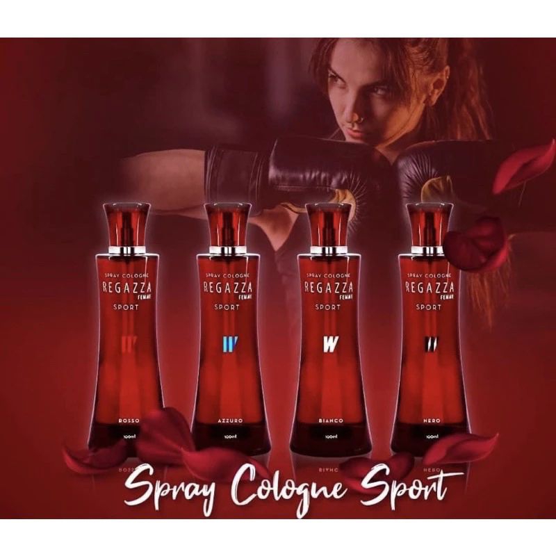 Jual REGAZA FEMME SPRAY COLOGNE SPORT 100ML | Shopee Indonesia