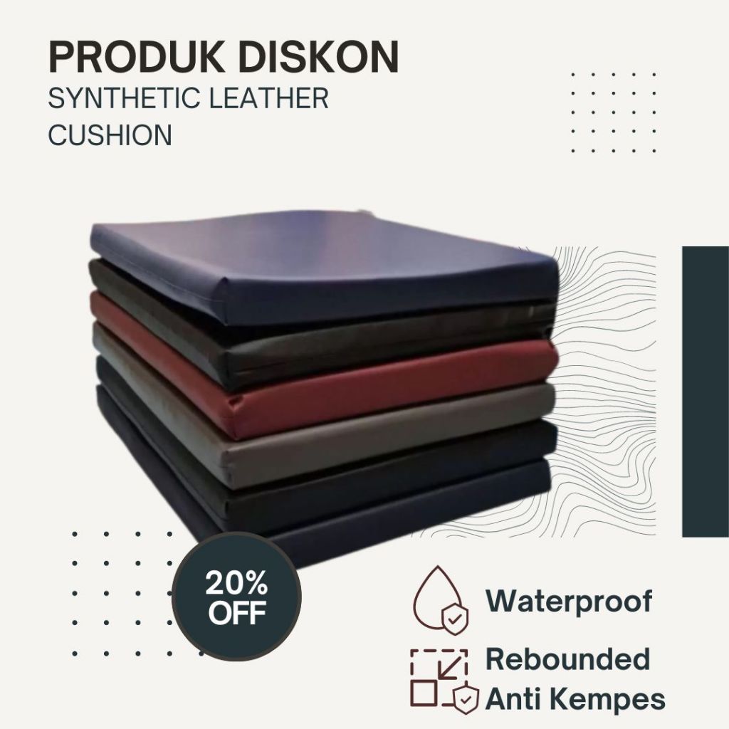 Jual Alas Duduk 40x40 synthetic leather/ bantal Lesehan lantai ...