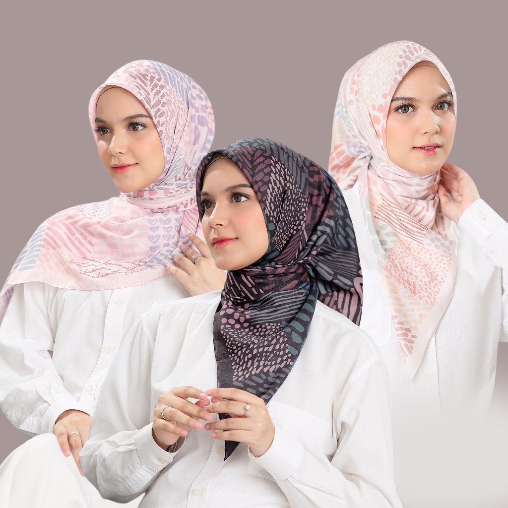 Jual LUANA Inkdazzle Mini Series - Printed Ultrafine Voal Hijab ...