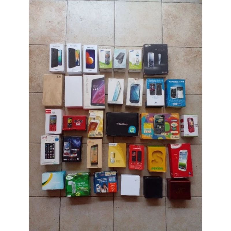 Jual Dus Box HP Jadul Berbagai Merk Kosongan (Kotak Saja) | Shopee ...