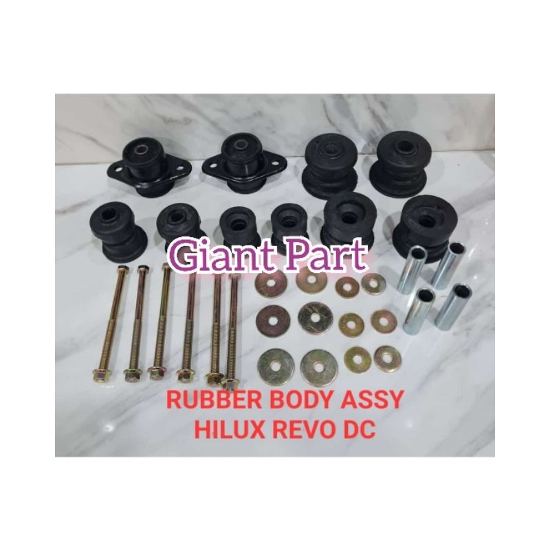 Jual KARET BODY KABIN SET TOYOTA HILUX REVO DOUBLE CABIN | Shopee Indonesia