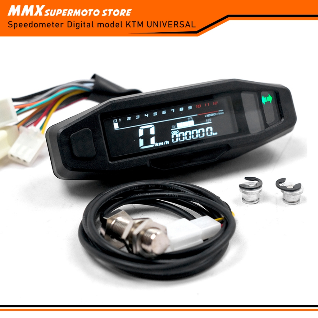 Jual Speedometer Digital Model KTM Freeday Universal Trail KLX BIGFOOT ...
