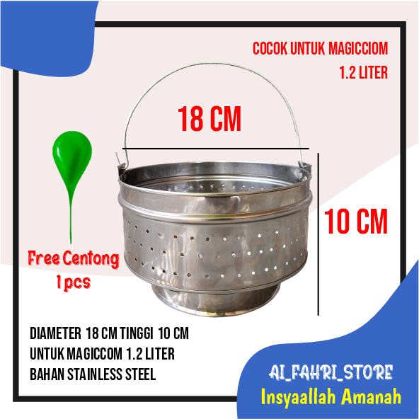 Jual Steamer nasi / Tim timan Nasi Kukusan Nasi Rendah Gula Bahan ...