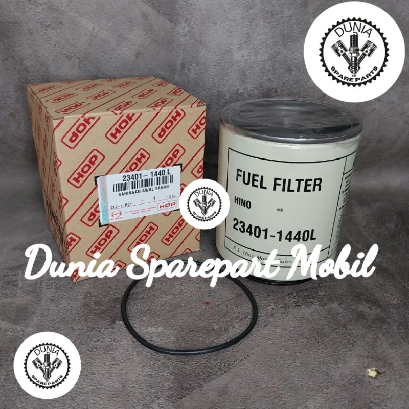 Jual Fuel filter solar low saringan solar bawah Hino Lohan FM206 FM260 ...