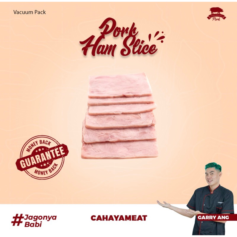 Jual Pork Ham Slice Premium Daging Paha Babi Iris Tipis 500gr | Shopee ...