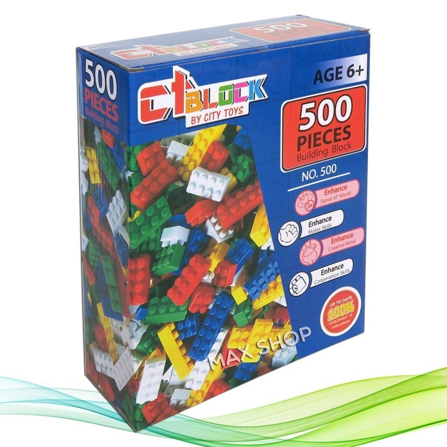 Jual Mainan Anak Building Block Brick DIY Edukasi Designer Susun Balok ...