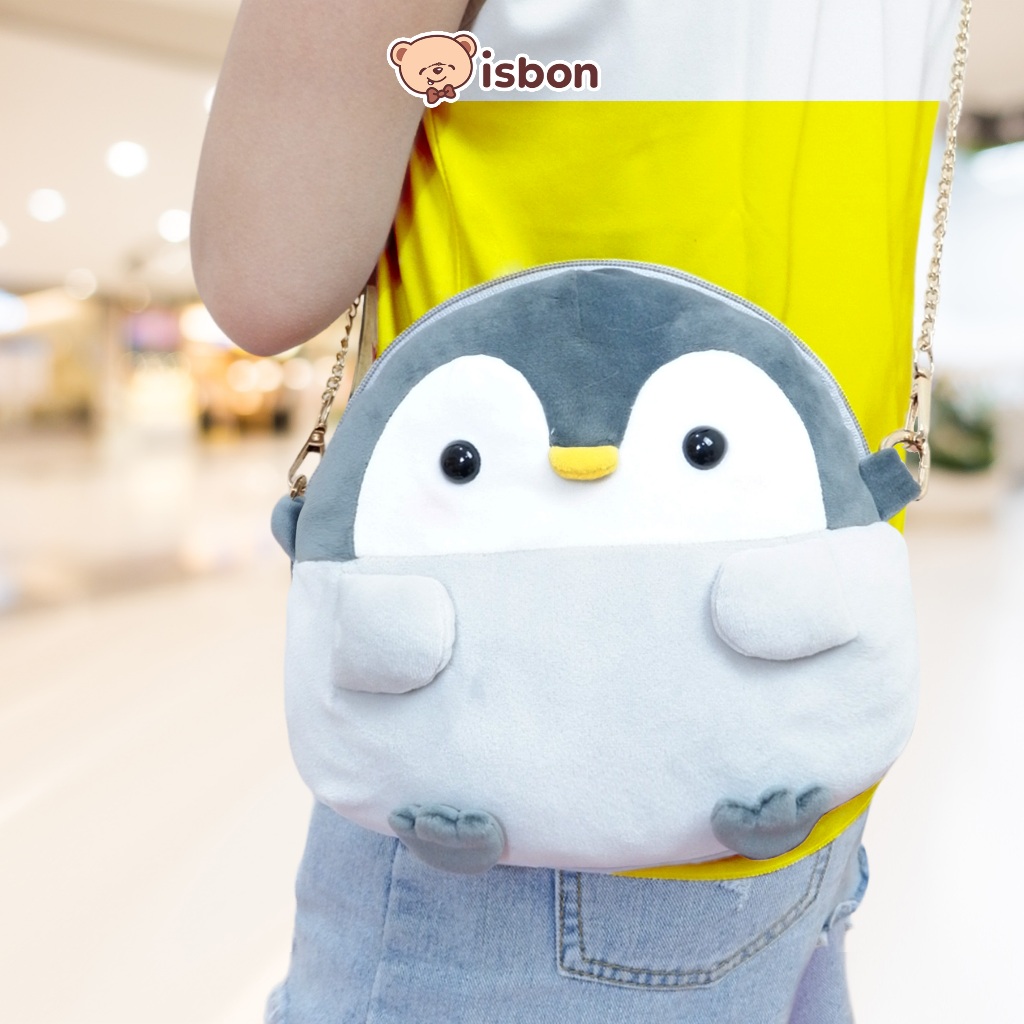 Jual ISTANA BONEKA Sling Bag PINGUIN Tas Selempang Anak Lucu Bahan ...