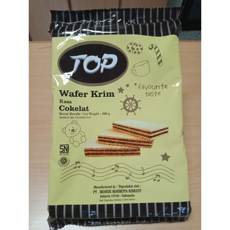 Jual wafer TOP coklat 250 gr | Shopee Indonesia