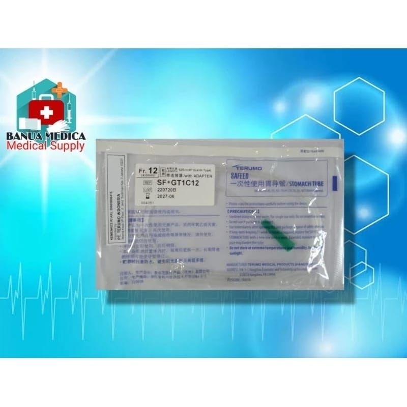 Jual NGT Terumo Stomach Tube NGT Fr12 / Fr14 / Fr16 / Fr 18 Harga ...