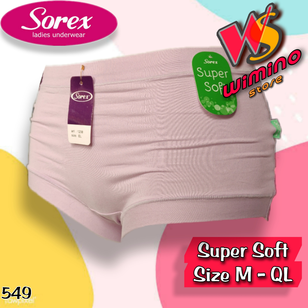 Jual W549 (1-3 pcs) Sorex Celana Dalam Wanita Dewasa, Celana Dalam Perempuan Sorex Size M - QL ...