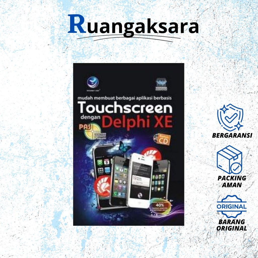 Jual Panduan Aplikatif Dan Solusi: Mudah Membuat Berbagai Aplikasi Berbasis Touchscreen Dengan ...
