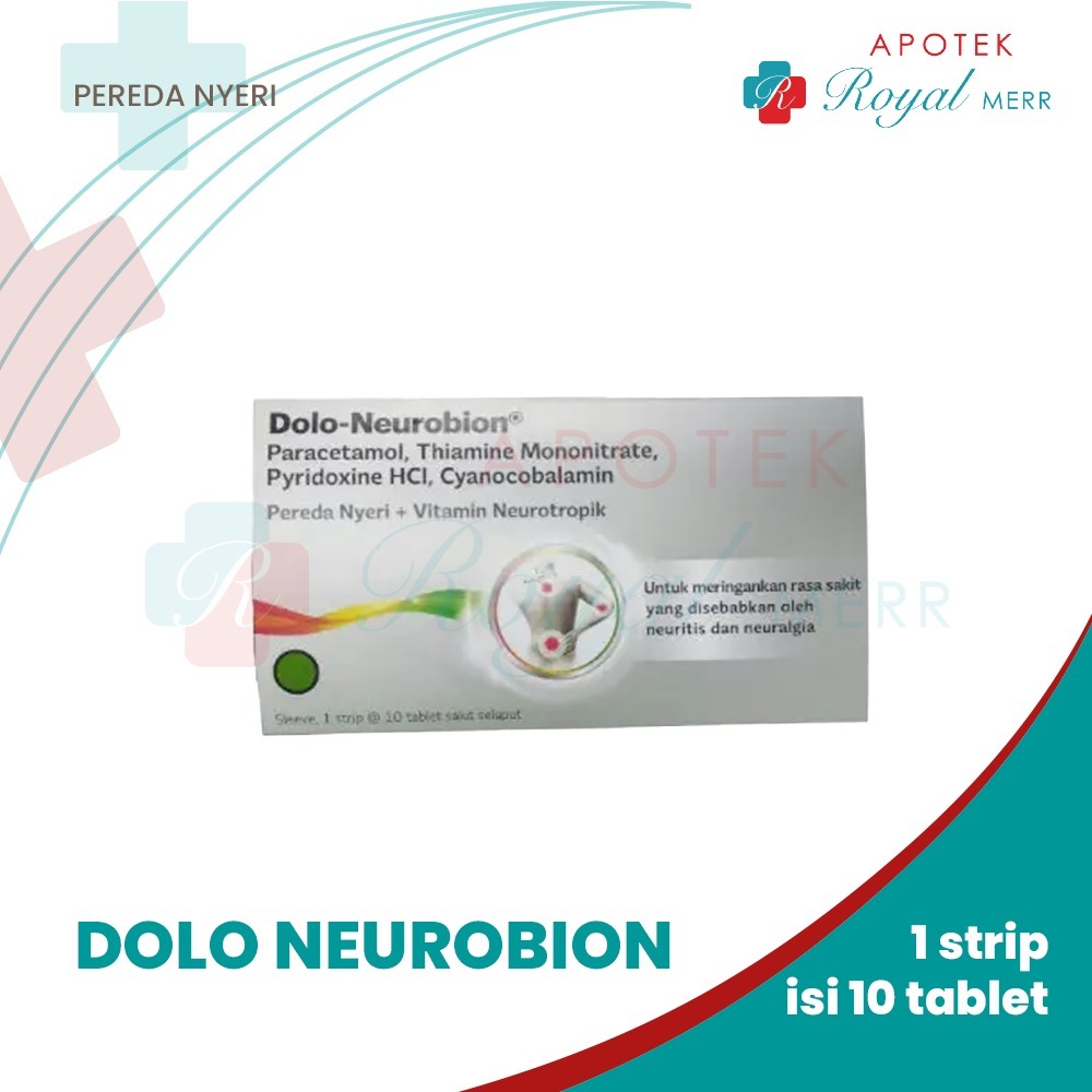 Jual DOLO NEUROBION STRIP 10 TABLET Obat Anti Nyeri. Vitamin B | Shopee ...