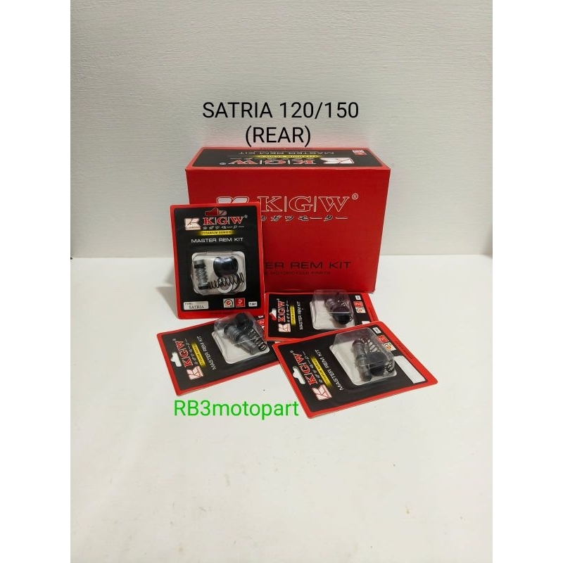 Jual MASTER REM KIT SATRIA F 150 NEW SATRIA F 150 SATRIA 120 BELAKANG KGW | Shopee Indonesia
