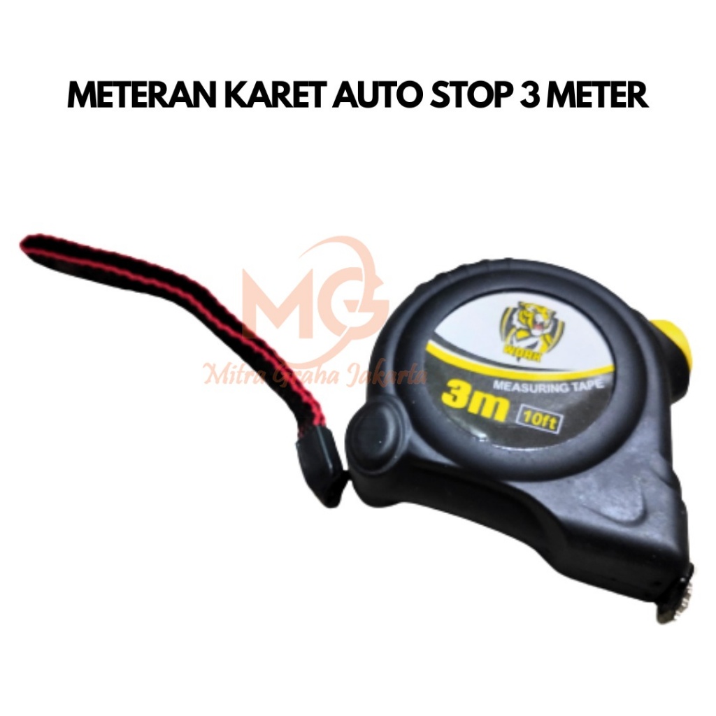 Jual MG Meteran Autostop Auto Stop 3M 3 Meter Rol Roll Meter YO ZURI ...