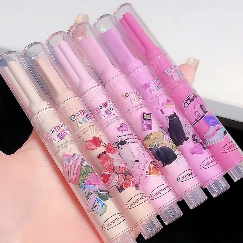 Jual CAPPUVINI Lipstick Mirror Water Glossy LipGloss Moisturizing ...