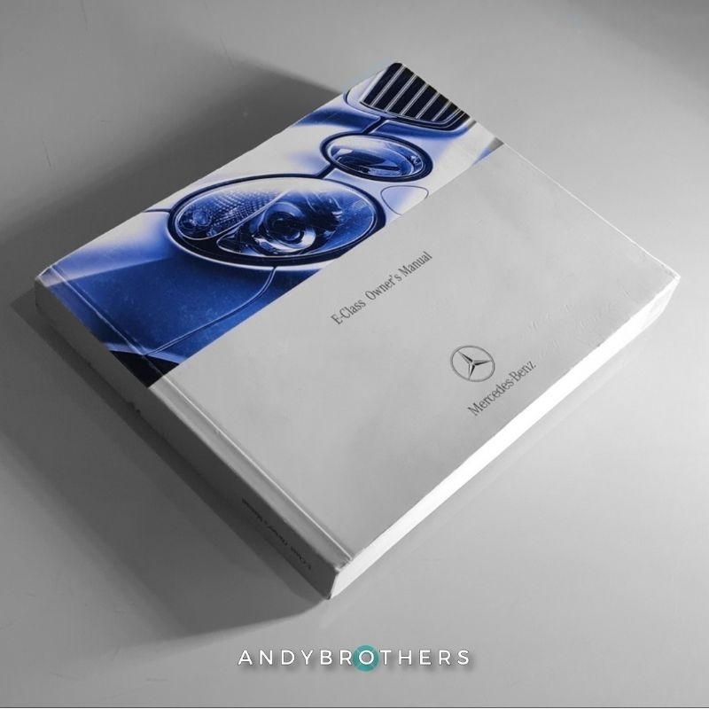 Jual Buku Owners Manual Book Pedoman Pemilik Mercedes Benz Mercy E ...