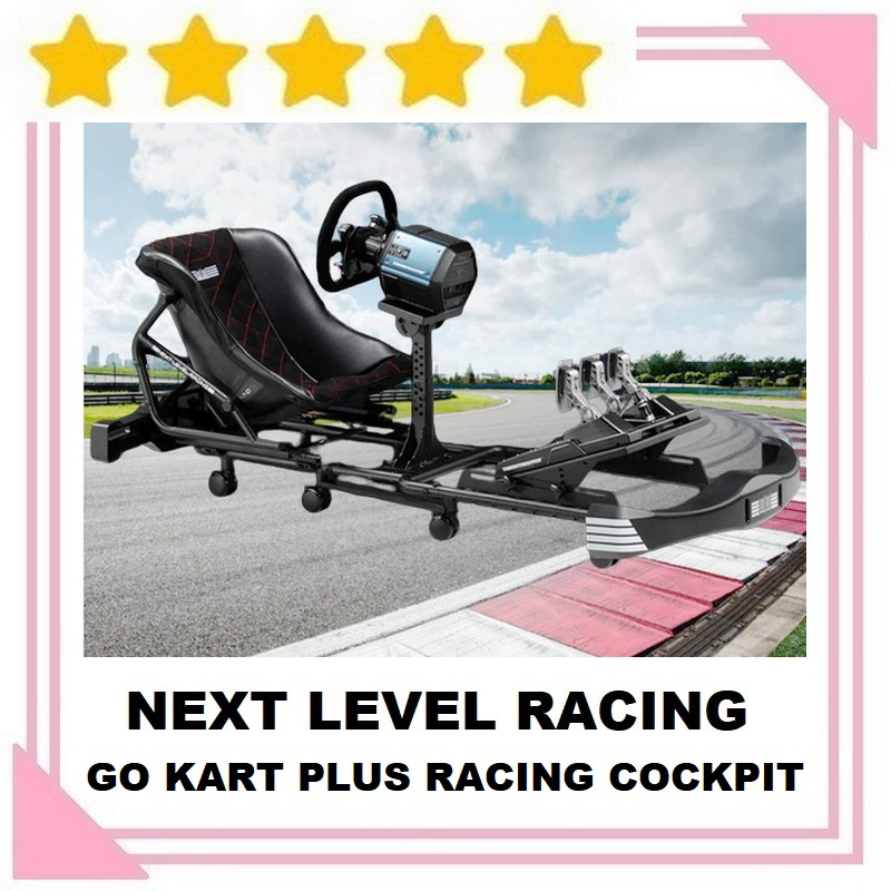 Jual Next Level Racing Go Kart Plus Kursi Cockpit Simulator Gaming PC ...