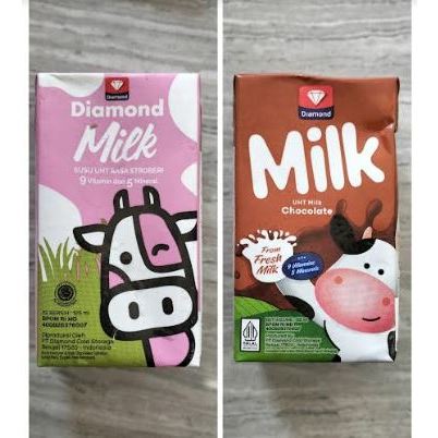 Jual DIAMOND Susu UHT 125 ml Kecil | Shopee Indonesia