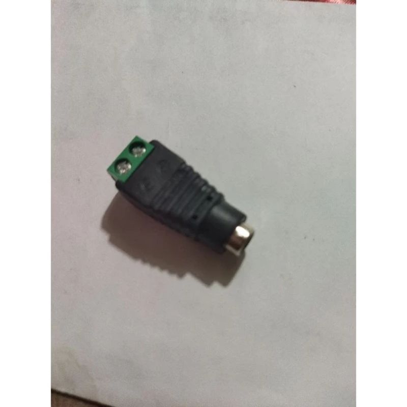 Jual JACK CCTV DC FEMALE/MALE bulat (GERAIFIBREOPTIK) | Shopee Indonesia