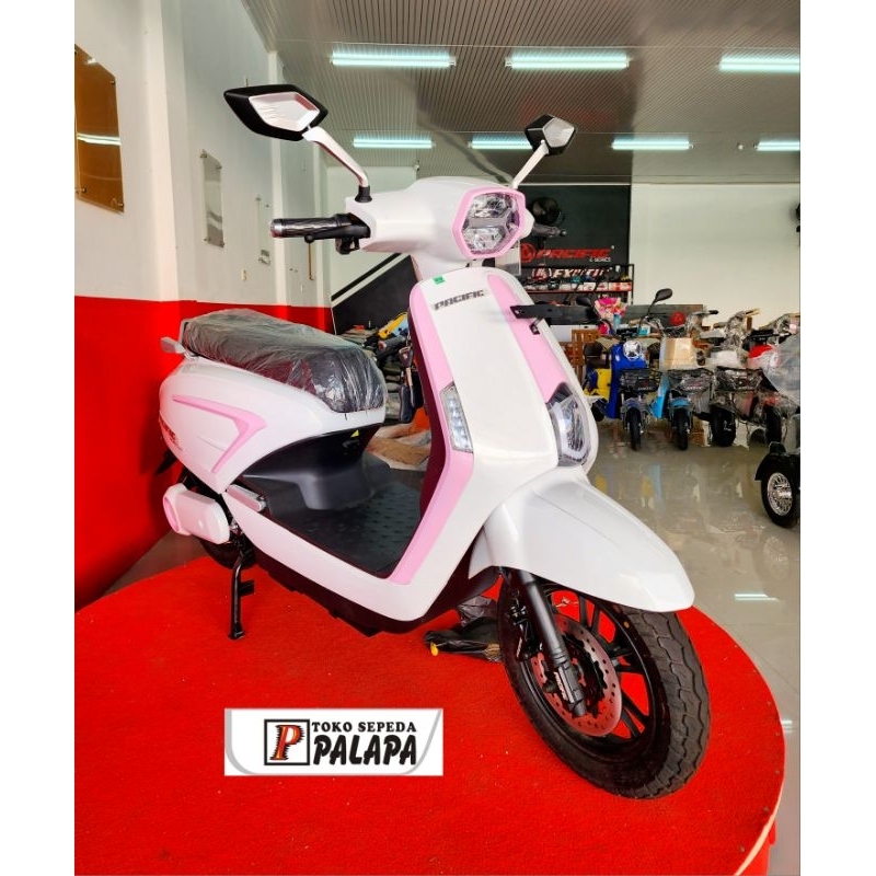 Jual Sepeda Motor Listrik Pacific Virgo 1.2 New Electric Bike | Shopee Indonesia