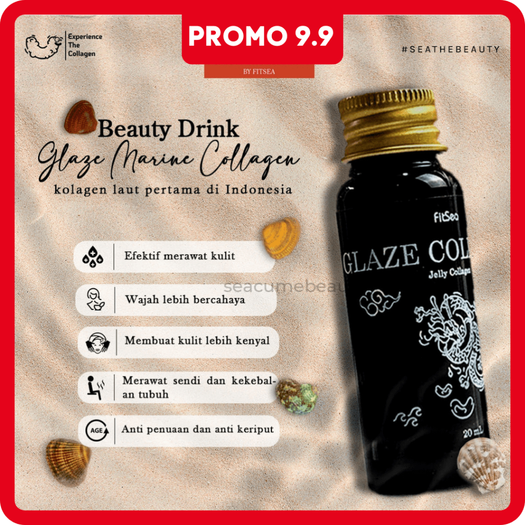Jual Glaze Marine Collagen | Pertama di Indonesia WHITENING COLLAGEN DRINK BPOM DENGAN KEMASAN ...