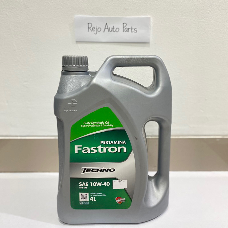 Jual Oli Mobil Pertamina Fastron Techno SAE 10W-40 (4L) | Shopee Indonesia