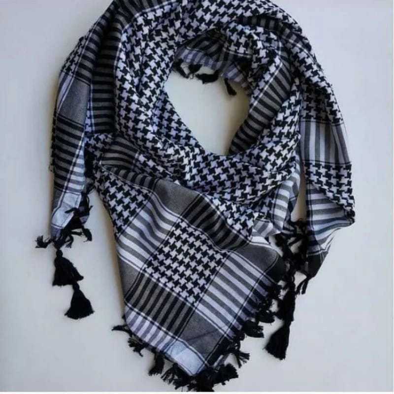 Jual SORBAN PALESTIN MURAH PERLENGKAPAN SHOLAT RUMBAI KUNCIR SEGI EMPAT ...