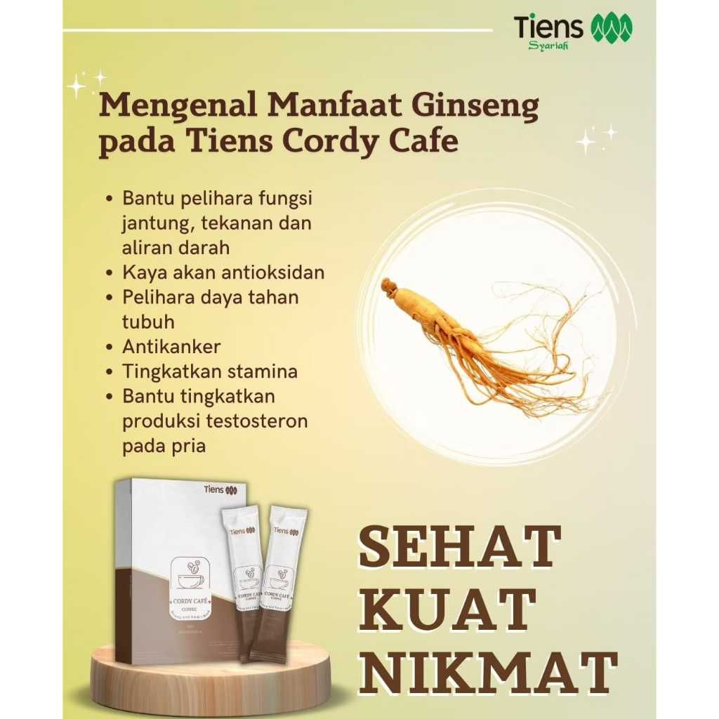 Jual Cordy Cafe Coffee Kopi Kuat Pria Tahan Lama Penambah Stamina Pria ...
