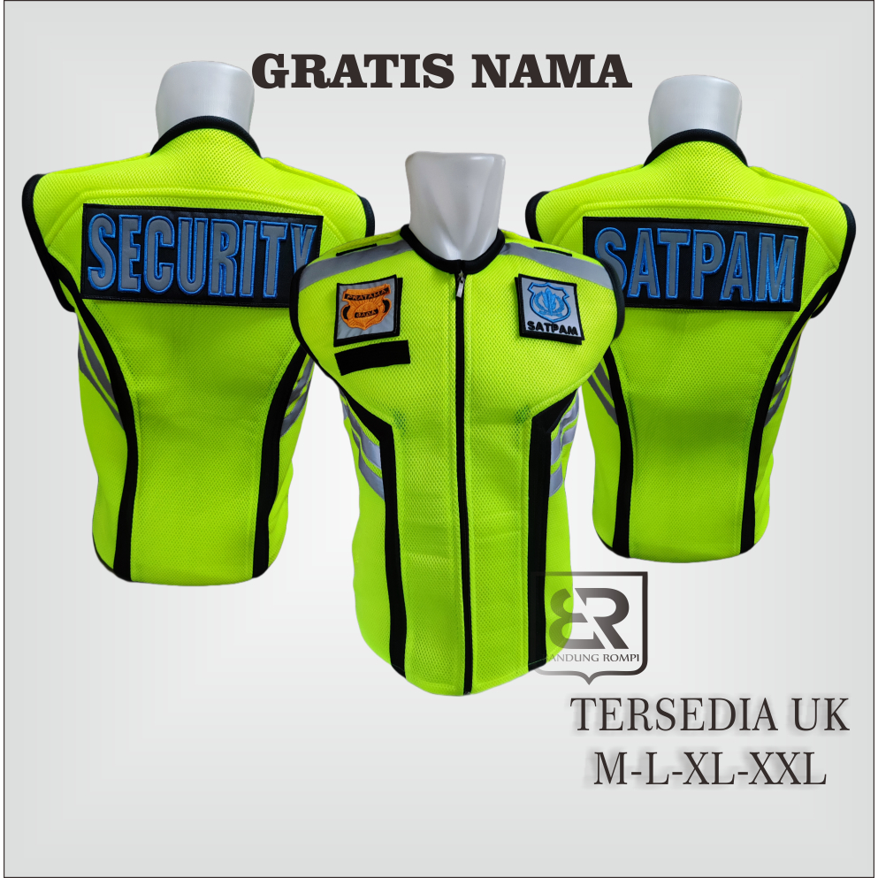 Jual Bandung_Rompi Rompi Security/Rompi Satpam/Rompi Security Terbaru ...