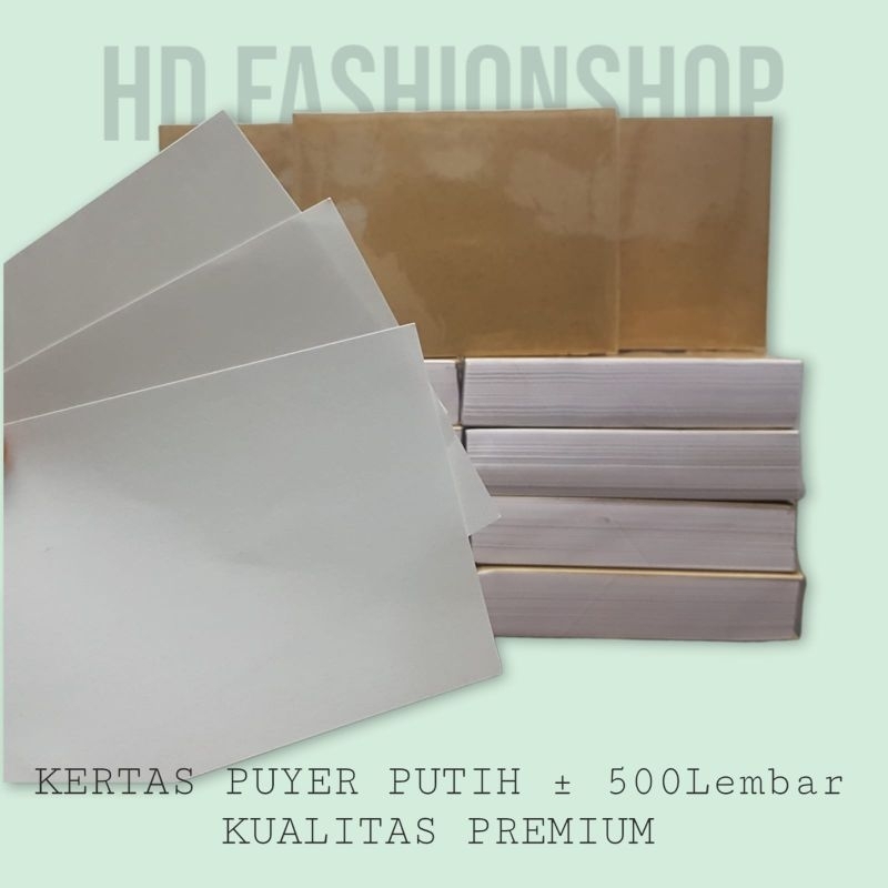 Jual Kertas Puyer / Kertas Perkamen / Kertas Pembungkus Obat | Shopee Indonesia