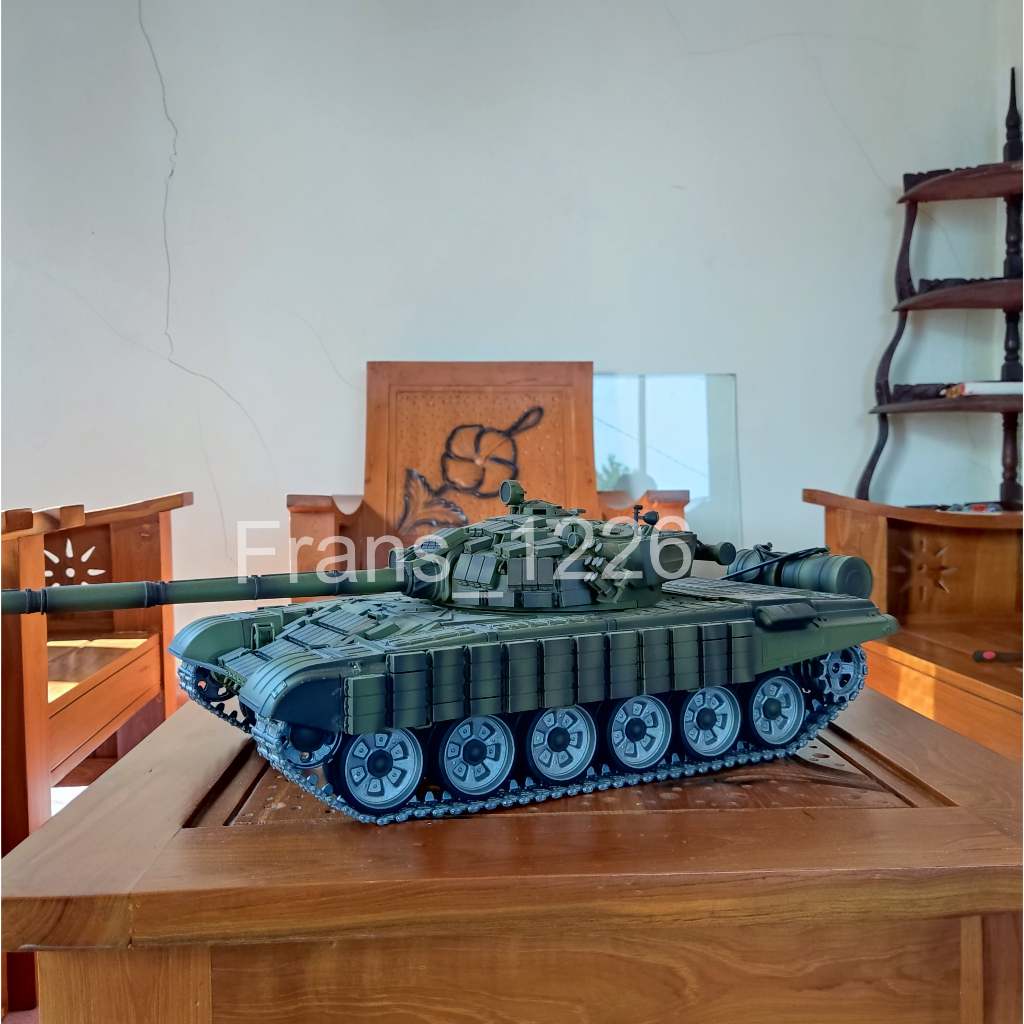 Jual Rc Tank Heng Long Second Tiger 2, Tiger 1, T-72, Leopard 2a6, M1A2 ...