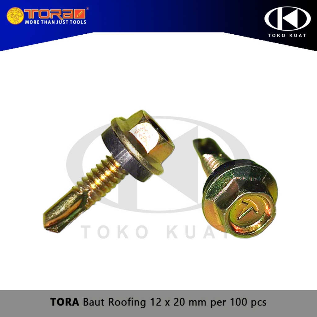 Jual TORA Baut Roofing 2 cm / Roofing Halus 12 × 20 mm | Shopee Indonesia