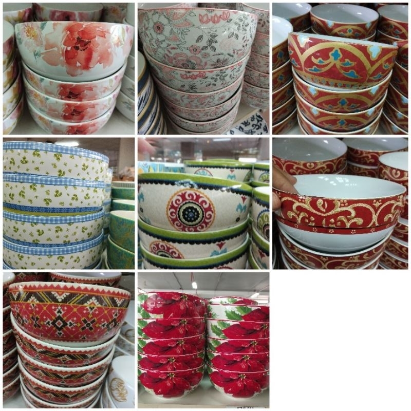 Jual MANGKOK CANTIK ANEKA MOTIF PRODUKSI PT. SANGO INDONESIA | Shopee ...
