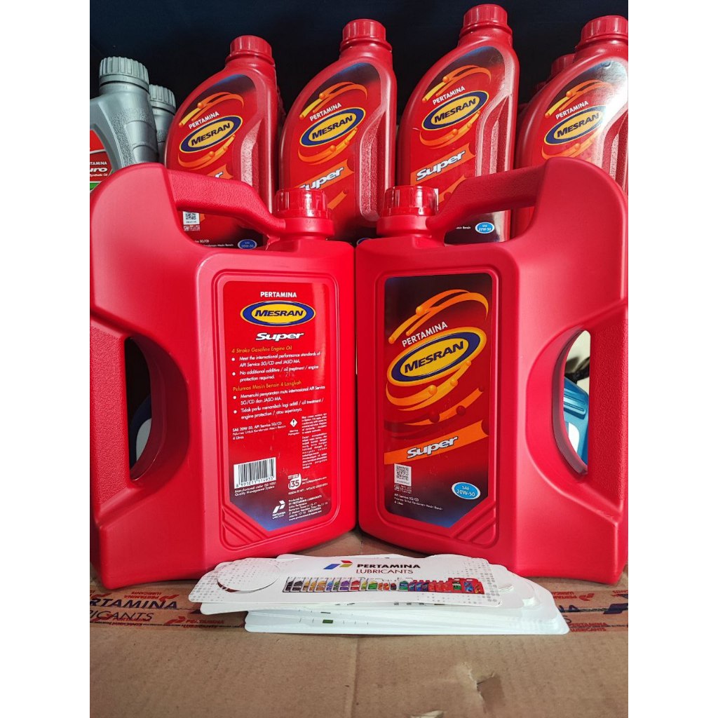 Jual OLI MESRAN SUPER 20W/50 4L | Shopee Indonesia Jual OLI MESRAN SUPER 20W/50 4L | Shopee Indonesia