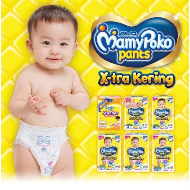 Jual MAMY POKO PANTS X-TRA KERING kemasan renceng | Shopee Indonesia