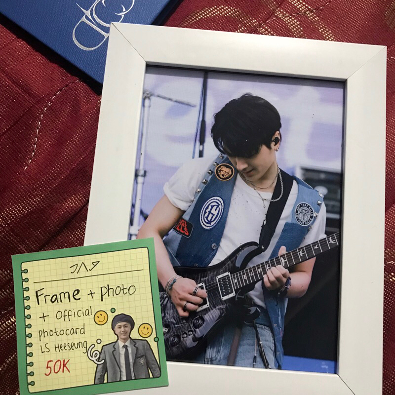 Jual frame photo jay enhypen + official photocard ls heeseung enhypen ...