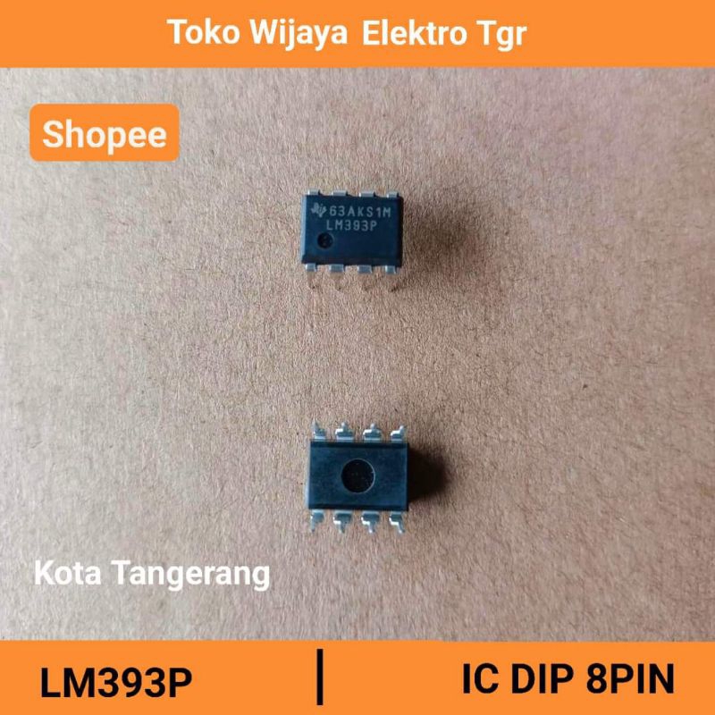 Jual Mesin Las Sparepart | LM393P IC Dip 8 Pin | Shopee Indonesia