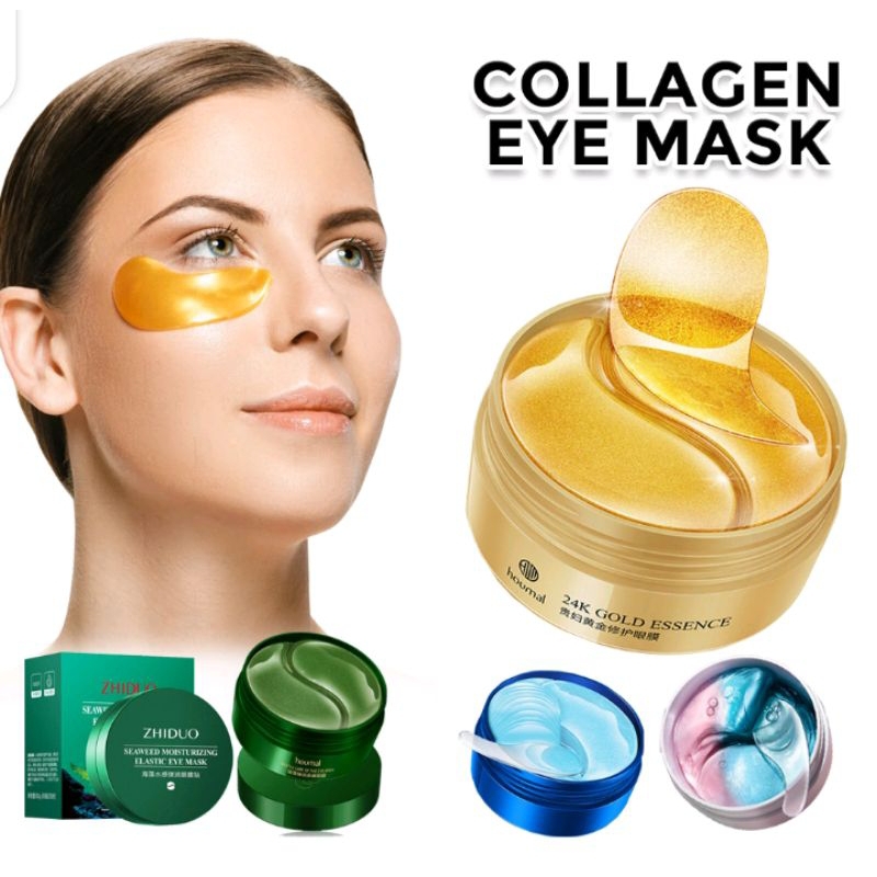 Jual Masker Mata Panda dan Kantung Mata Collagen Eye Mask Moisturizer ...