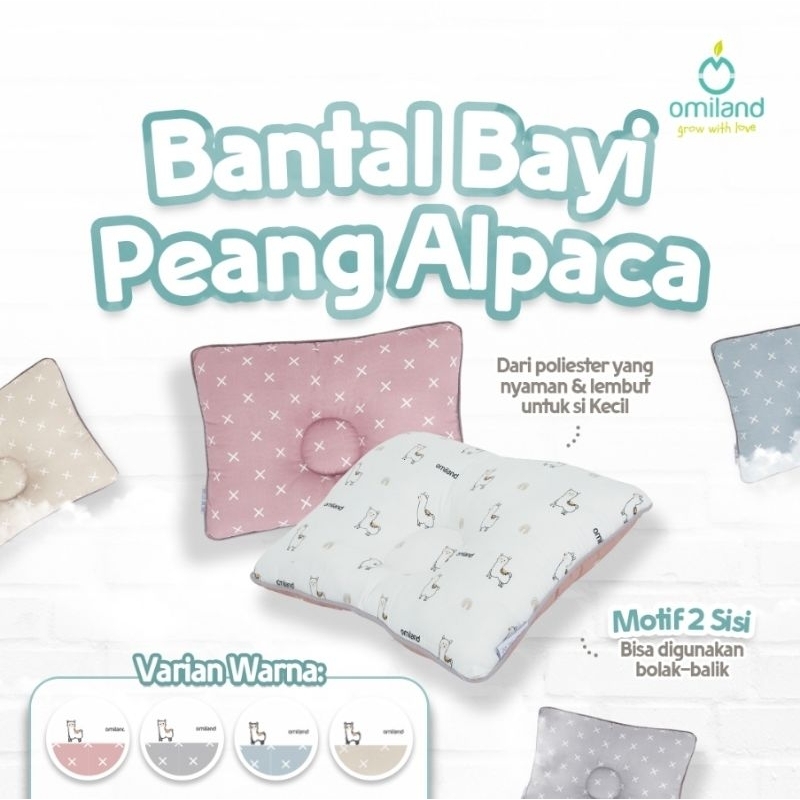 Jual Omiland Bantal Peang / Bantal Balita Alpaca Series - OB 10201 - 4 ...