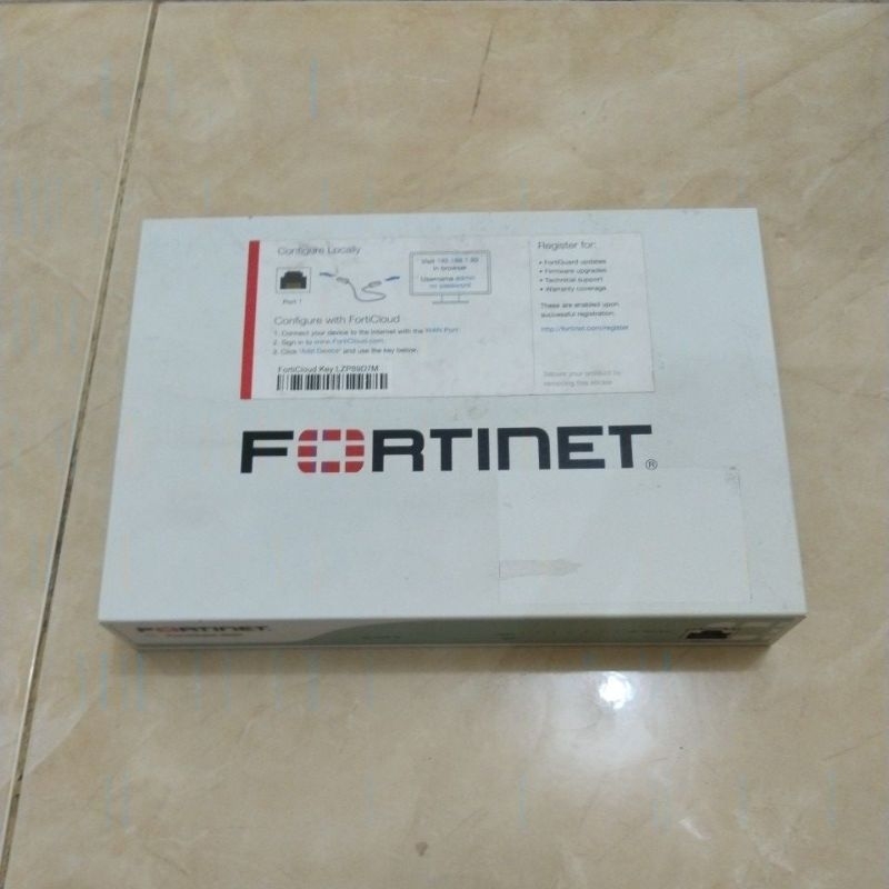 Jual FORTIGATE-60D MODEL:FG-60D KONDISI NORMAL UNIT SESUAI FOTO ...